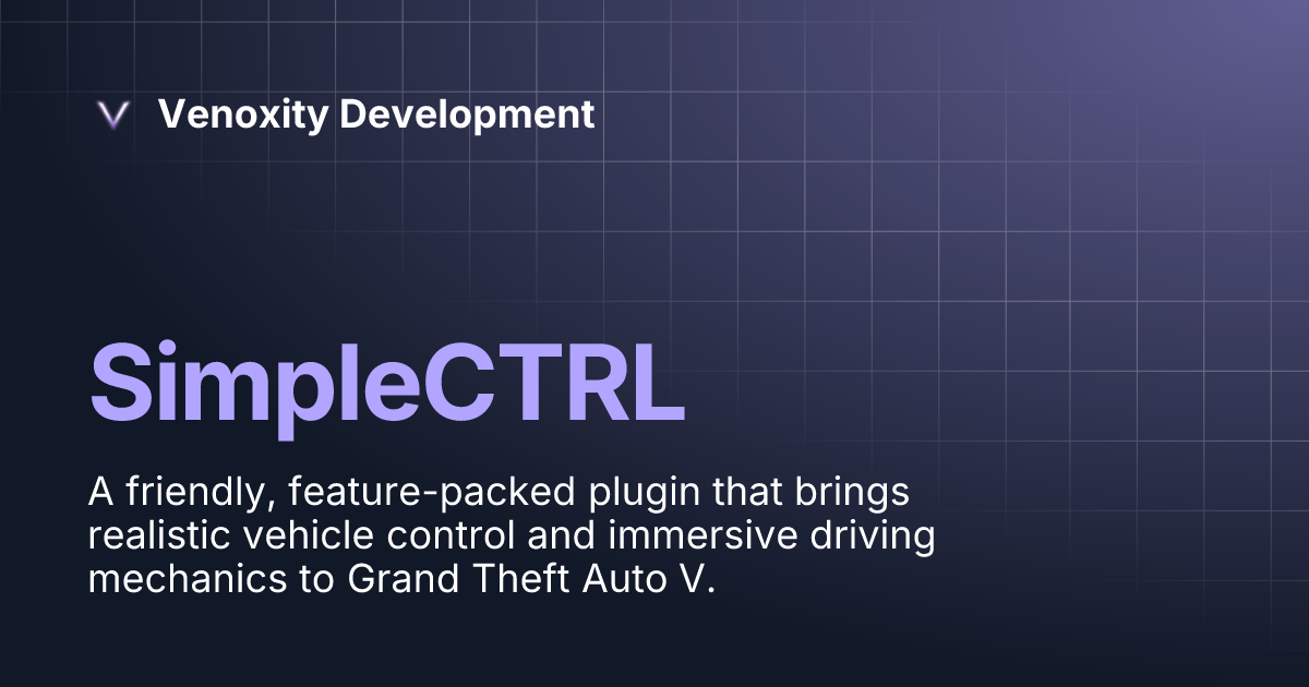 SimpleCTRL | Venoxity Development